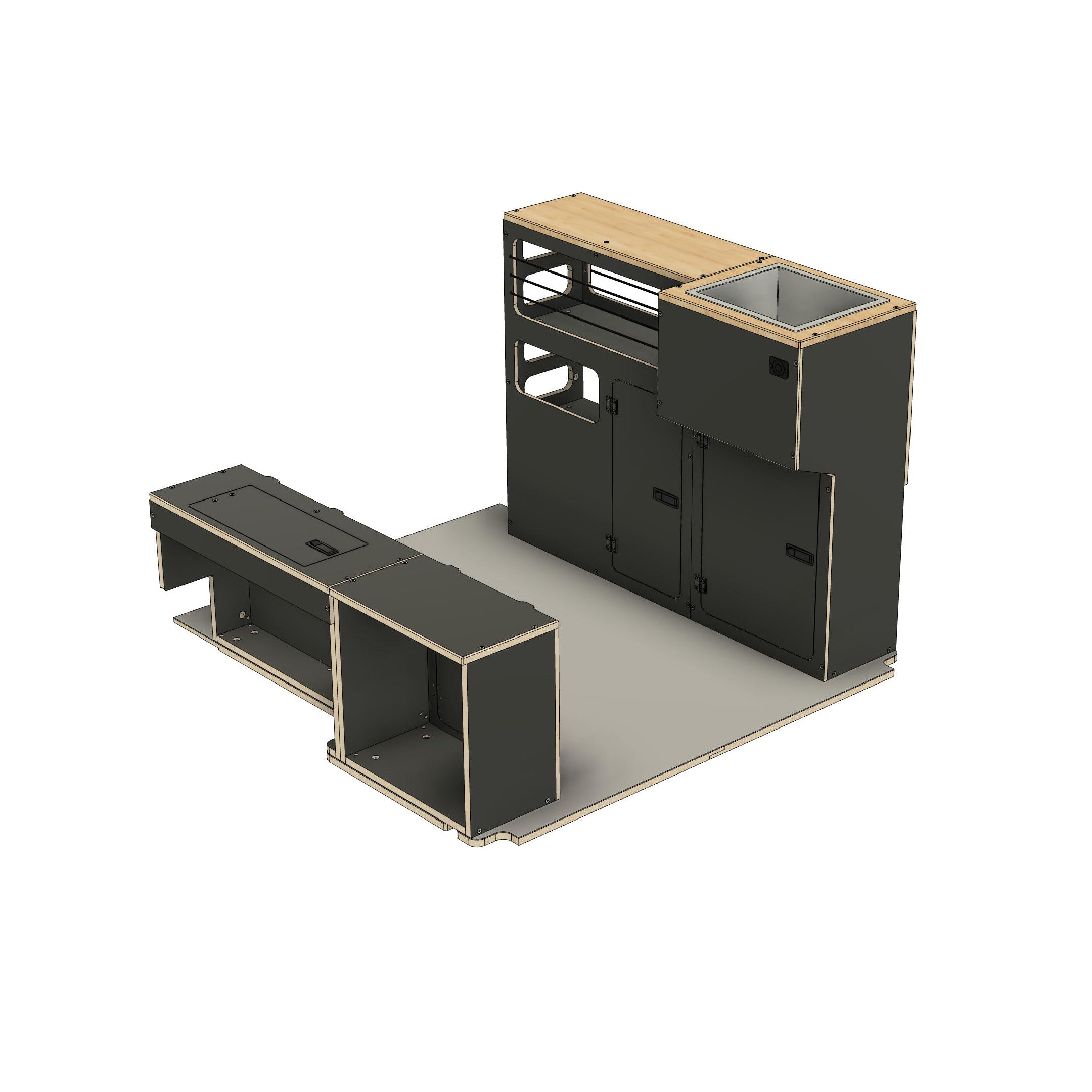 Tune M1 Lite - Vecel Camper System - Summit B - Ford F250/350 (2023 ...