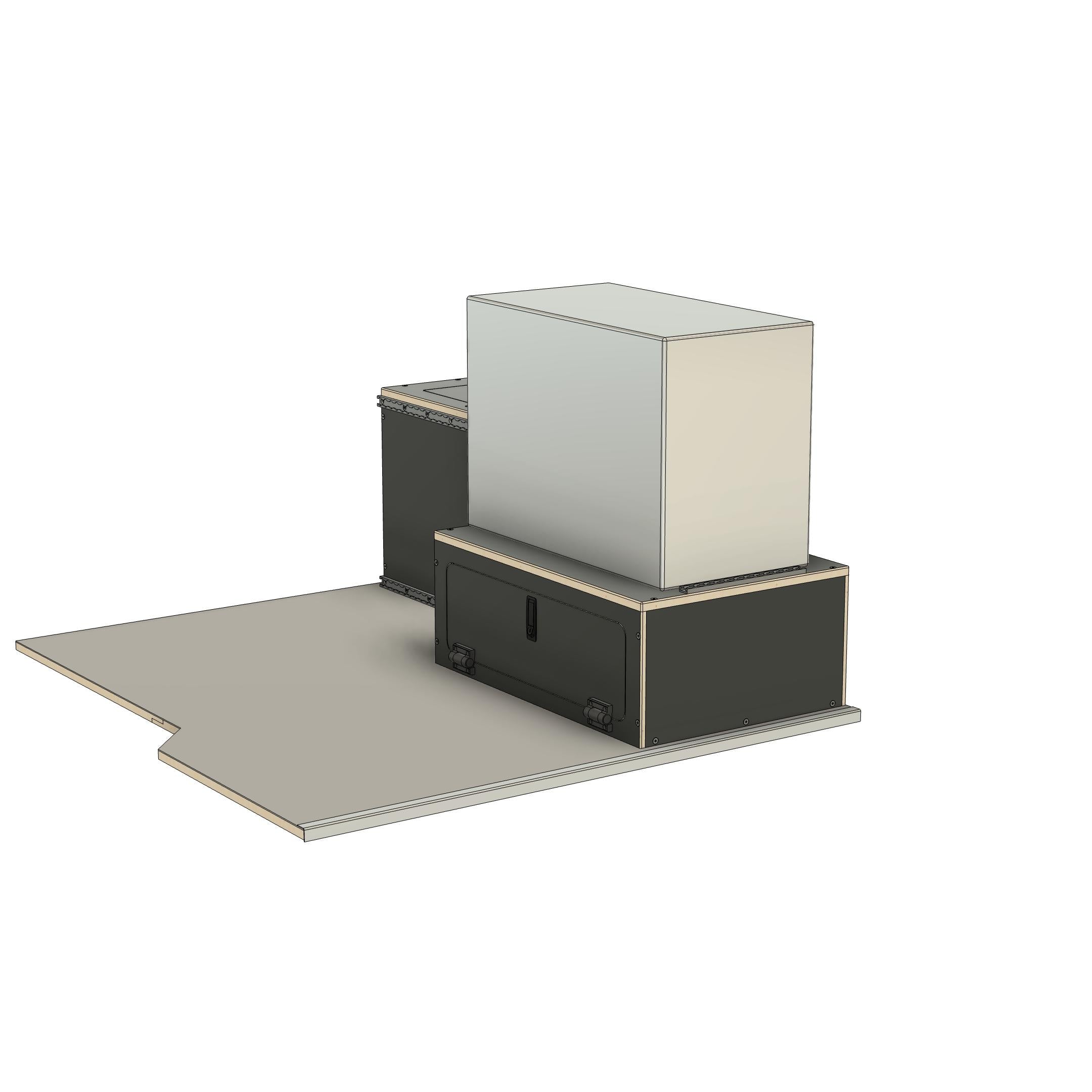 Super Pacific X1 - Mid Size - Fridge Module - Passenger Side – Vecel USA